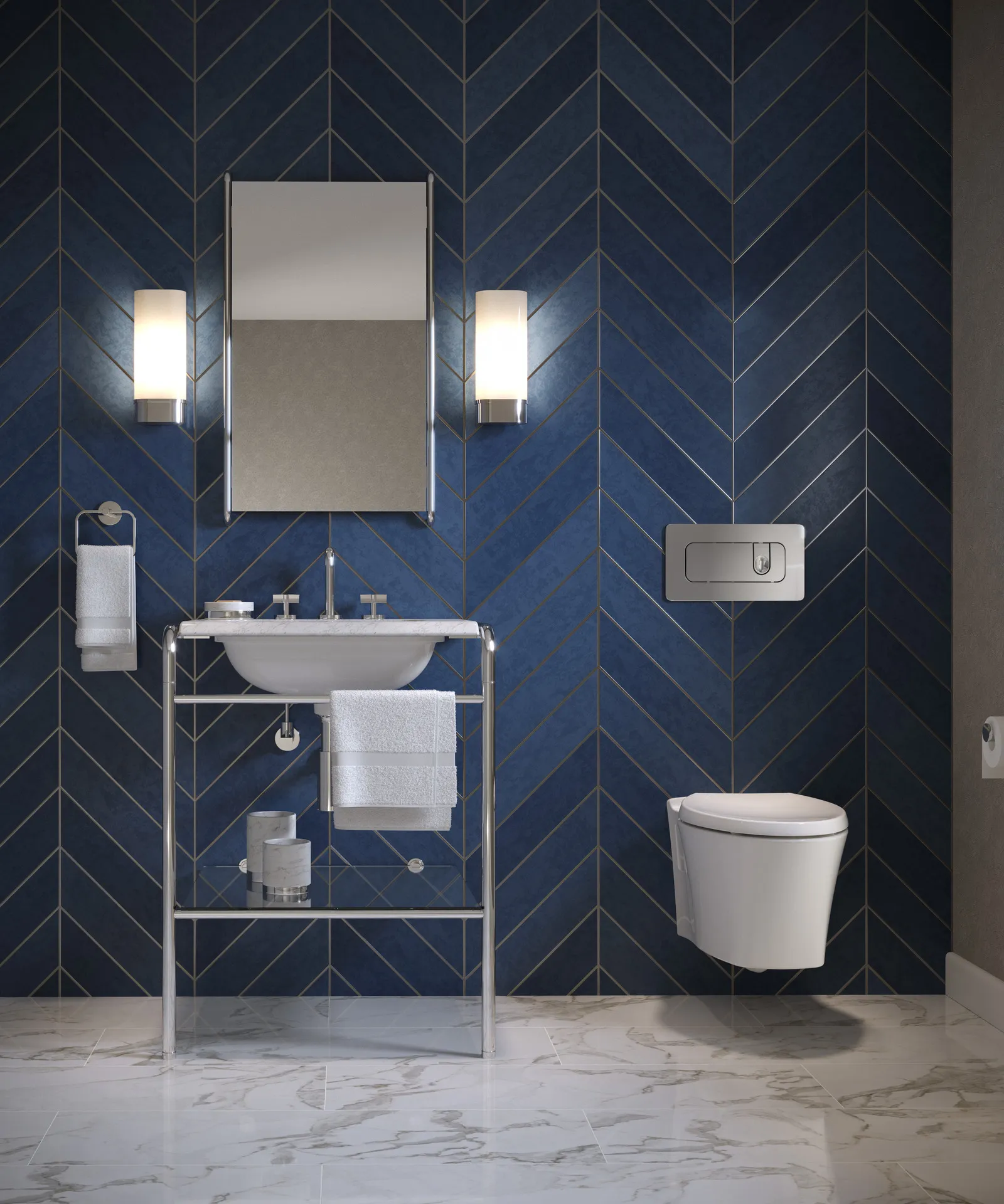 Bathrooms in Blue: 20 of the Best Blue Bathroom Ideas | Kallista
